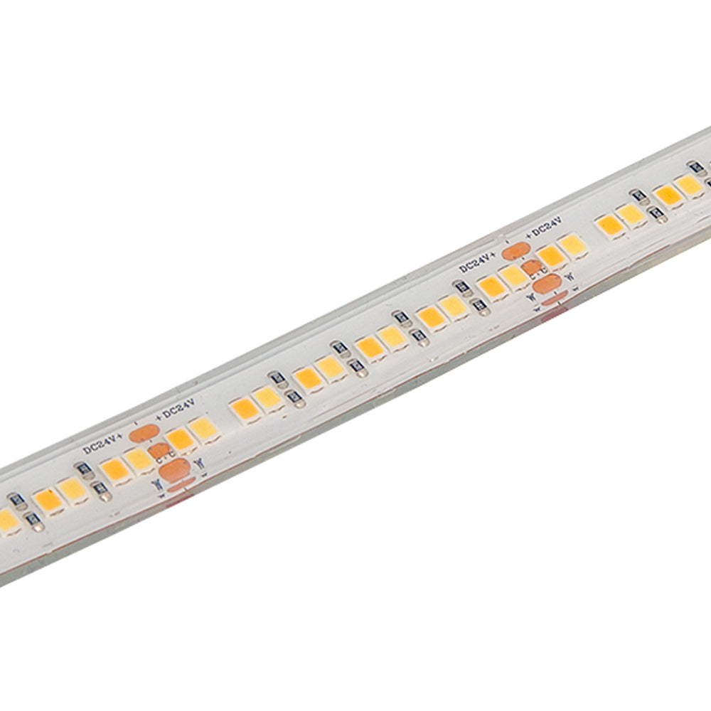 IP67 LED Tape (Cut 50mm) 11mm 19.2W 240/1M 24V Tunable White– The ...