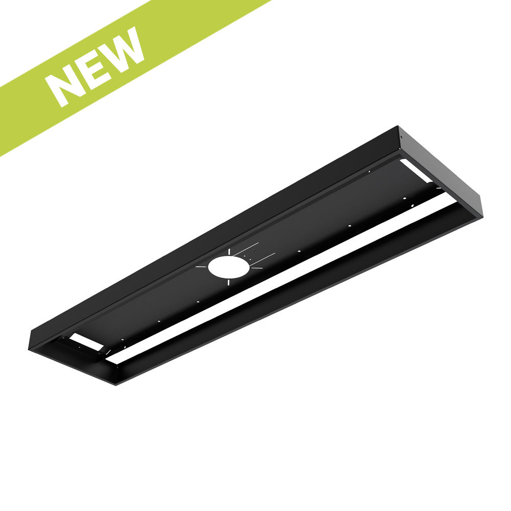 Proline Panel 12x3 Surface Mount Kit - Black | The Lighting Shop NZ