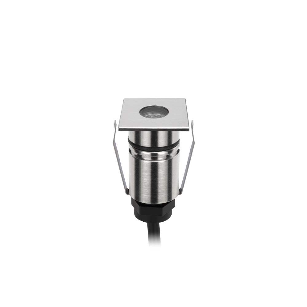 Exterior Square Multi-Use Mini Recess 316 Stainless Steel 1W 8-25V DC ...