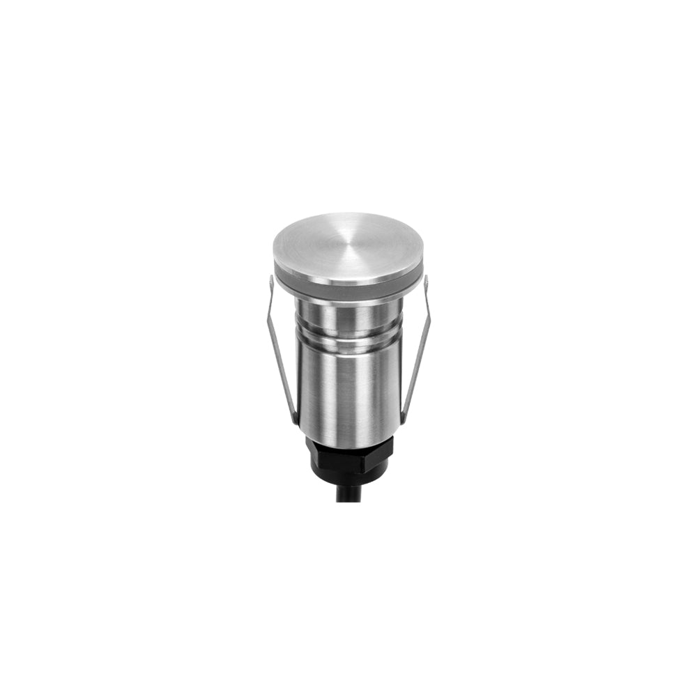 Exterior Round Halo Multi-Use Mini Recess 316 Stainless Steel 1W 8-25V ...