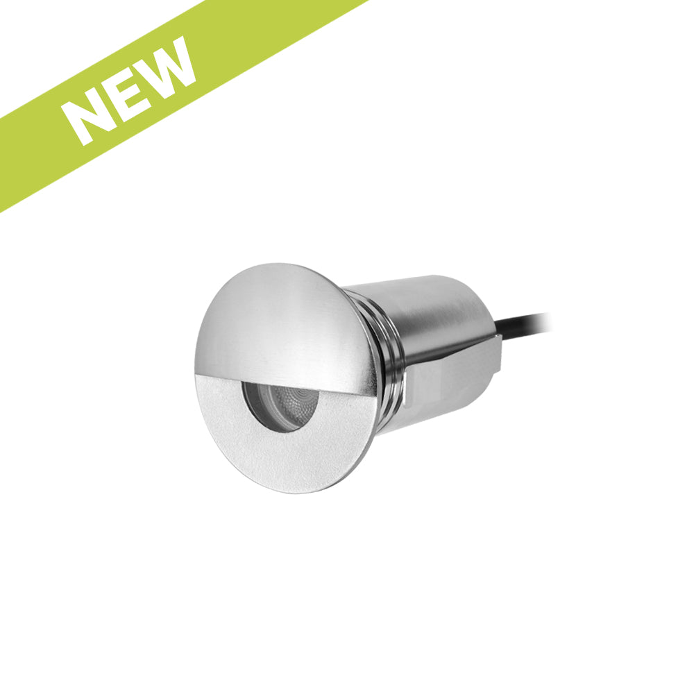 STAINLESS STEEL EXTERIOR RECESSED EYELID (Non-dimmable) | The Lighting ...