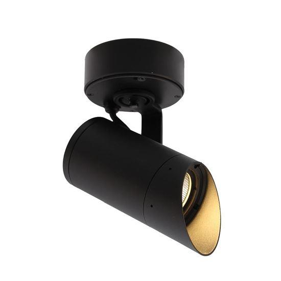 230V Bullet Low Glare Mesh Spotlight with Hood on Base 10W 3500K ...